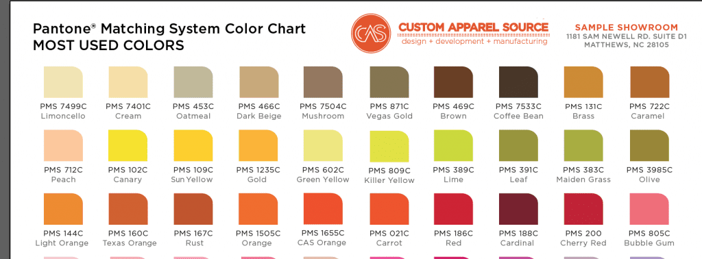 PMS Colors: What You Need To Know To Print Your Logo - Custom Apparel ...
